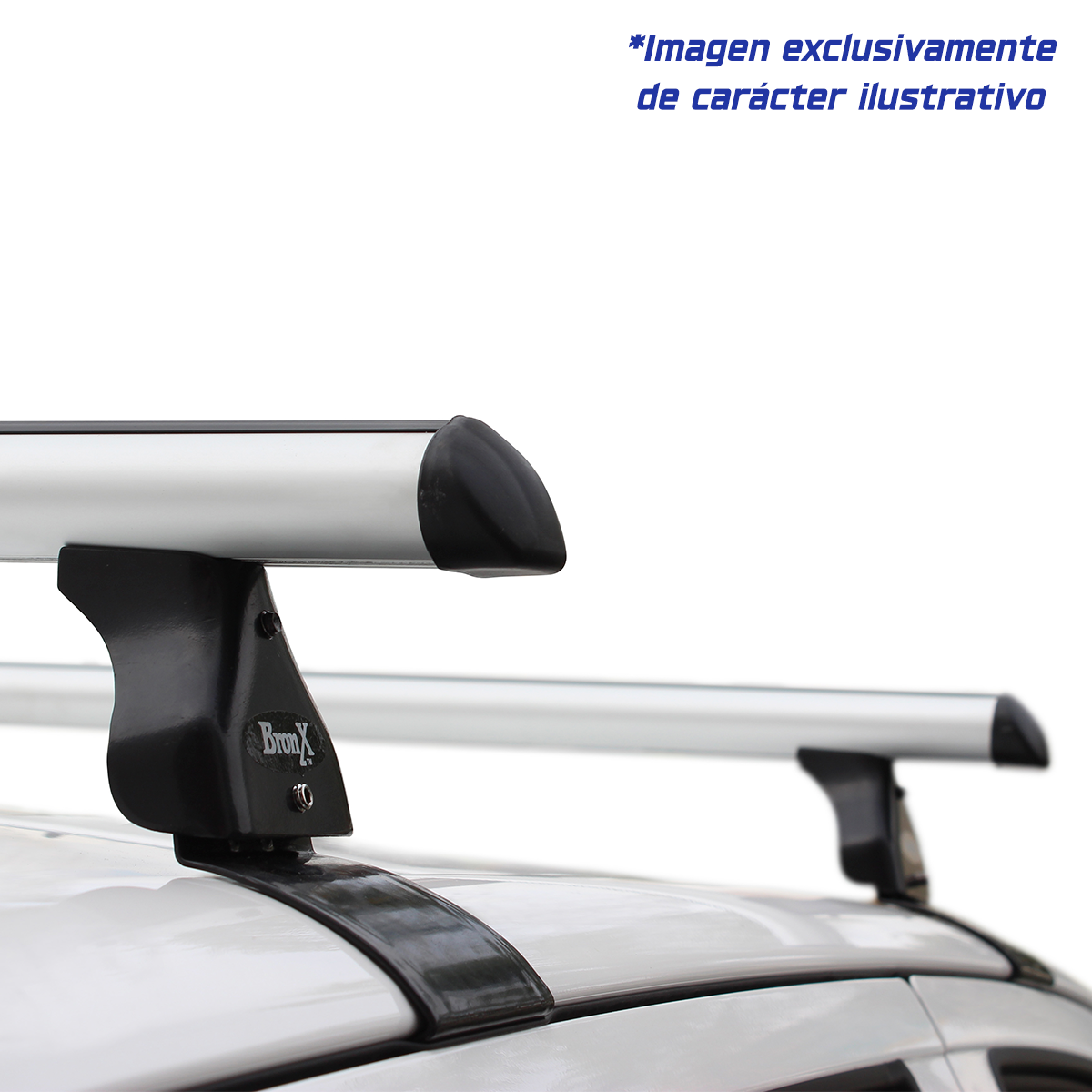 BARRAS PORTA-EQUIPAJE CON GANCHOS Y BASES BRONX PARA FORD FIGO ...